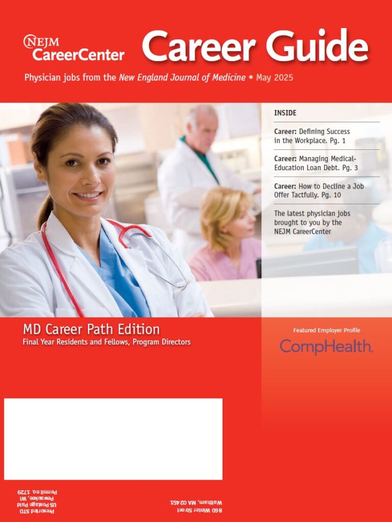 Career Guide: MD Career Path 2025 - NEJM CareerCenter Resources