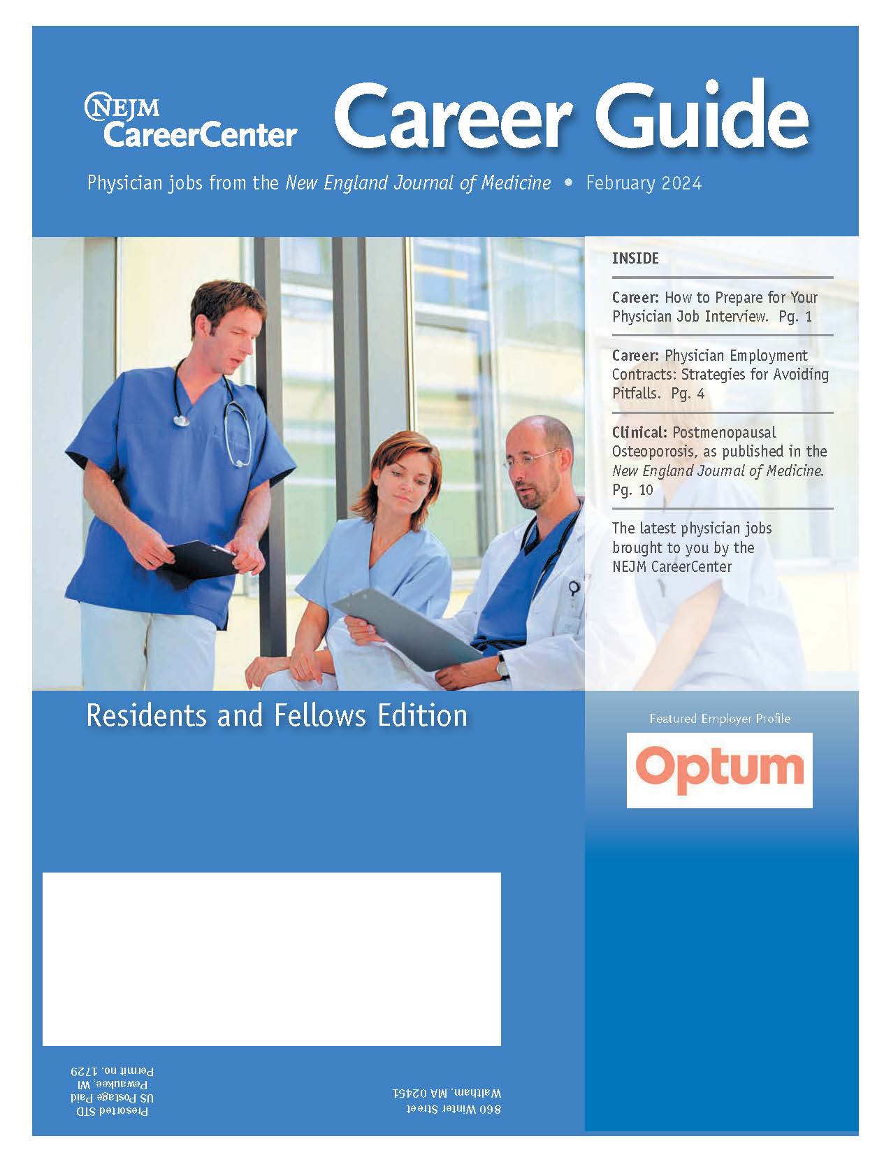 Career Guide: February Residents and Fellows 2024 - NEJM CareerCenter ...
